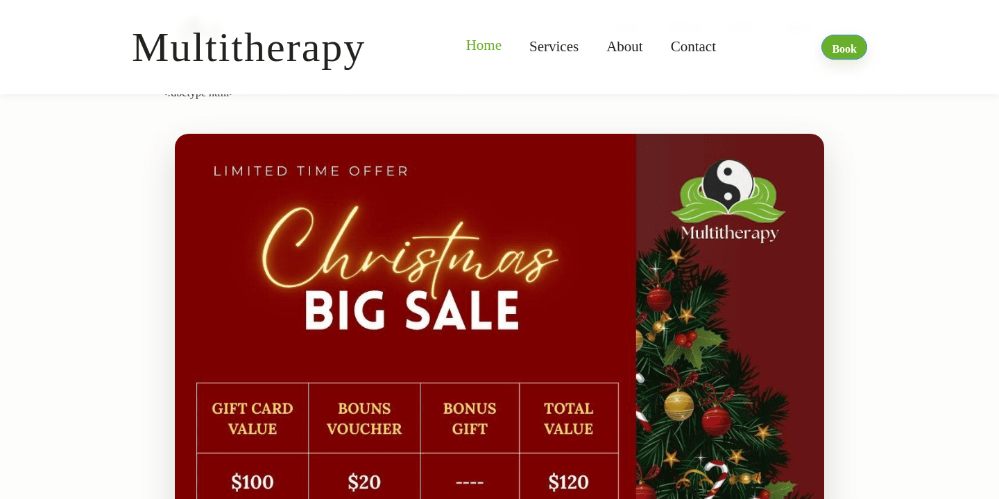 Home | Multitherapy